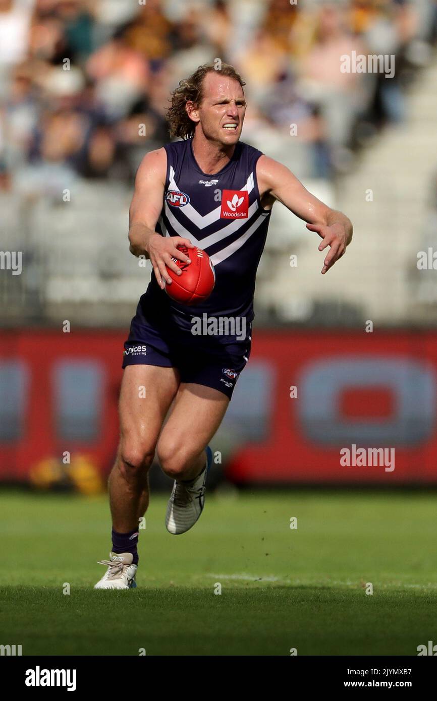 David Mundy of the Dockers in action during the Round 4 AFL match ...