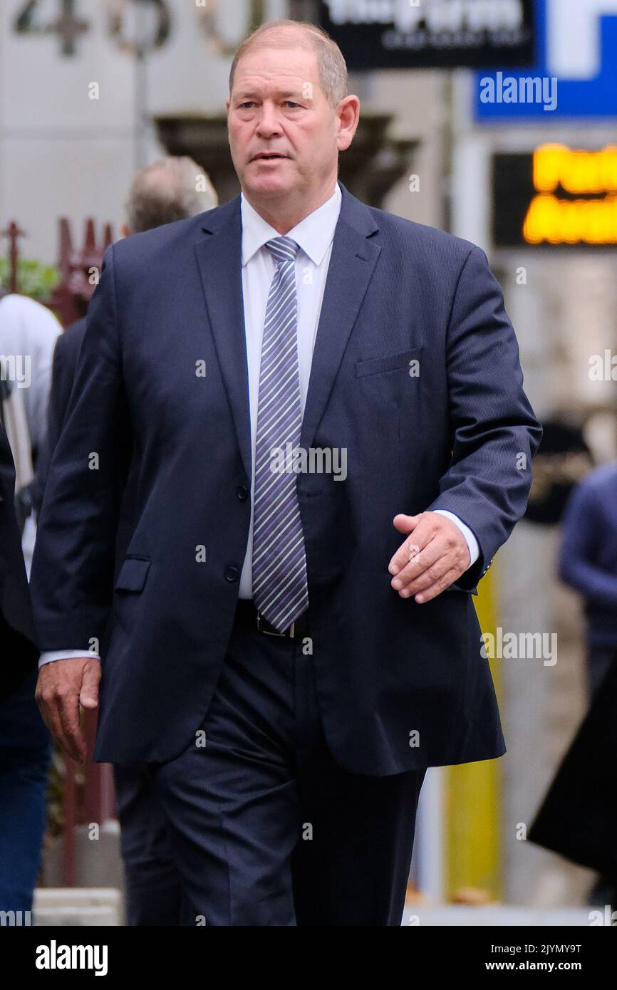 Victorian Nationals MP Tim McCurdy arrives at the County Court of ...