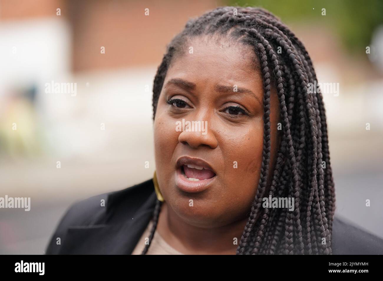 Bell Ribeiro-Addy MP for Streatham at Kirkstall Gardens, Streatham Hill ...