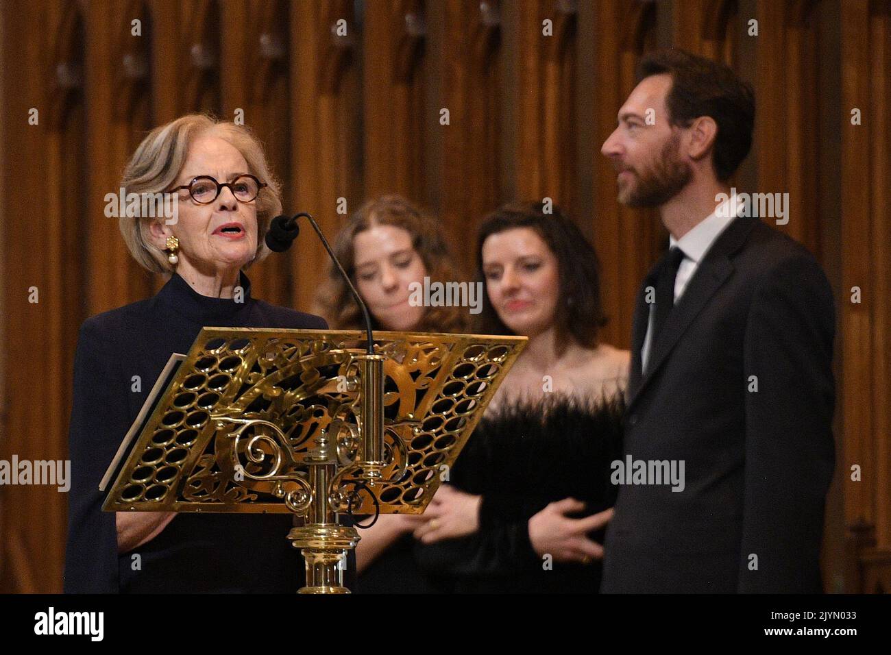Carla Zampatti’s children Alexander Schuman (right), Bianca Spender ...