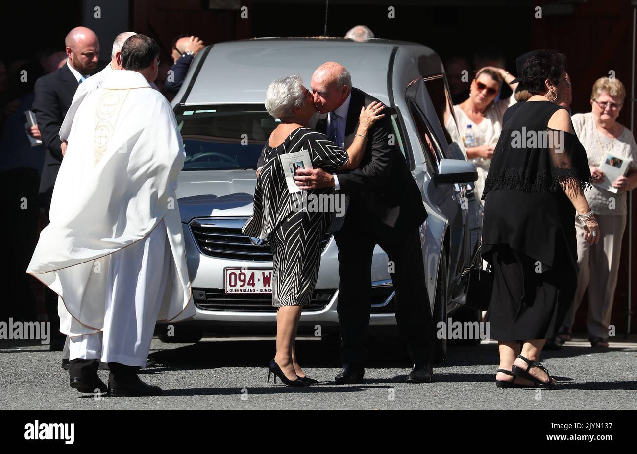 Former League legend Administrator John Quayle consoles Tommy ...