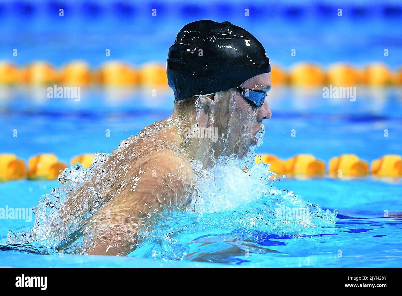 Zac Stubblety-Cook swims in a Men’s 200m Breaststroke Heat on Day 4 of ...