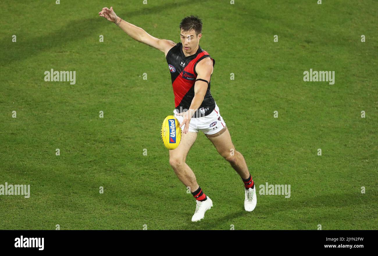 Essendon's Zach Merrett in action during the Round 5 AFL match between ...