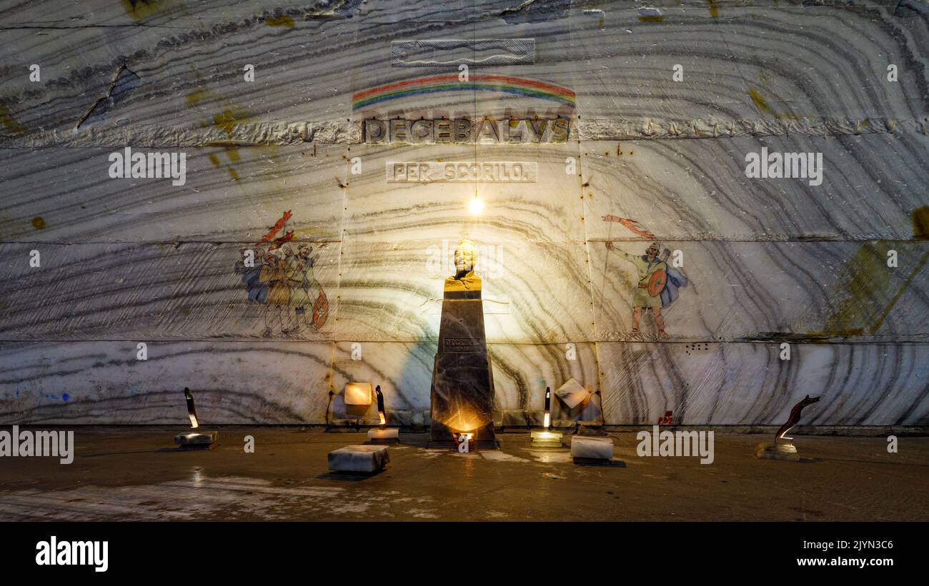 The Salt Mine of Slanic Prahova in Romania Stock Photo - Alamy