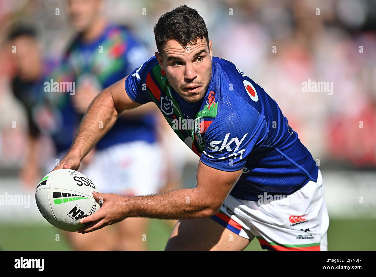 Sean O'Sullivan of the Warriors during the Round 6 NRL match between ...