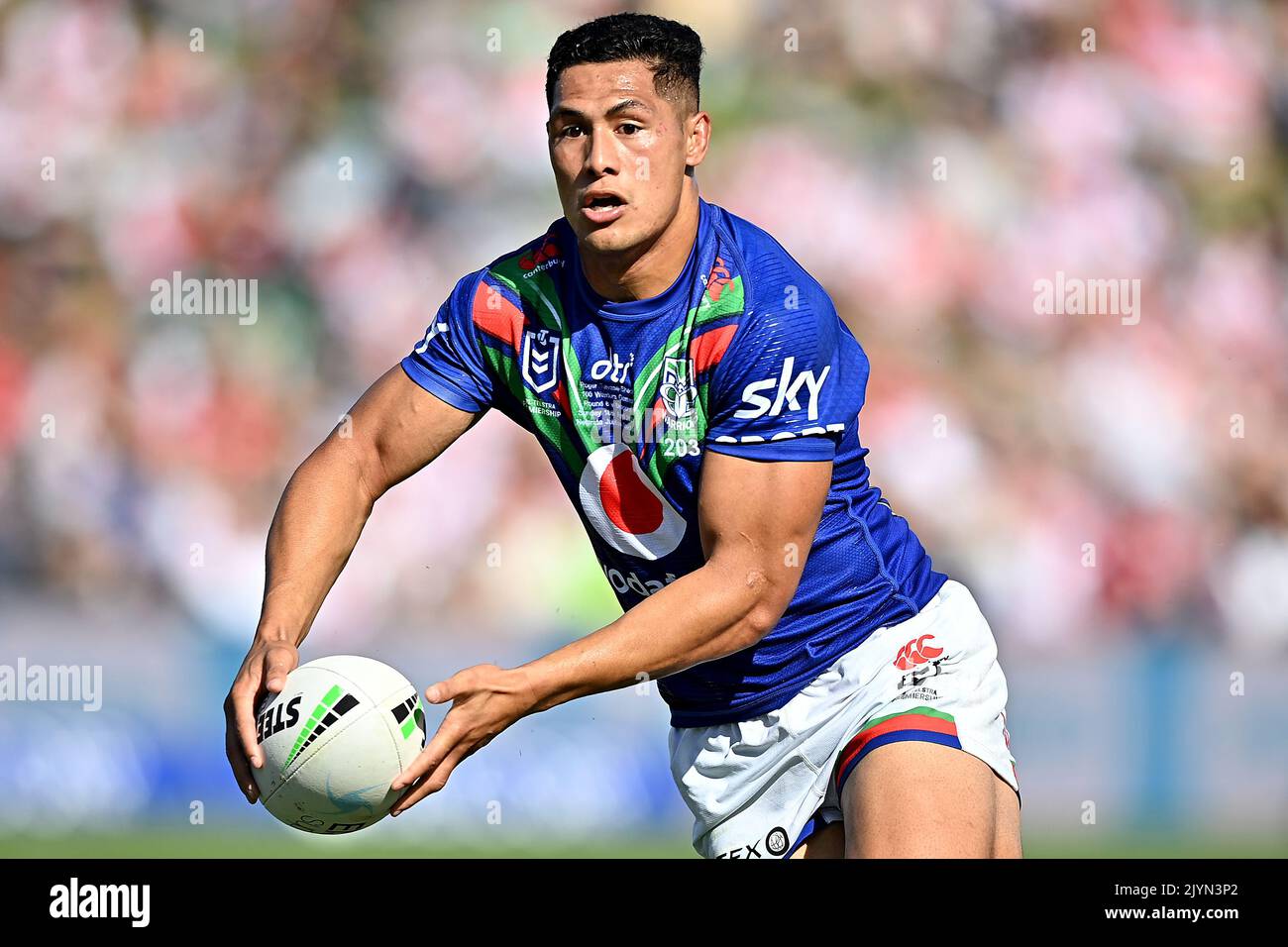 Roger Tuivasa-Sheck of the Warriors during the Round 6 NRL match ...