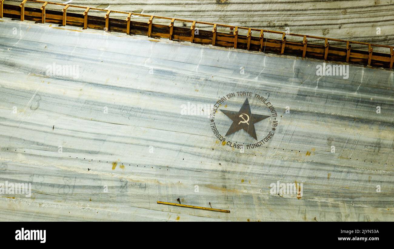 The Salt Mine of Slanic Prahova in Romania Stock Photo - Alamy