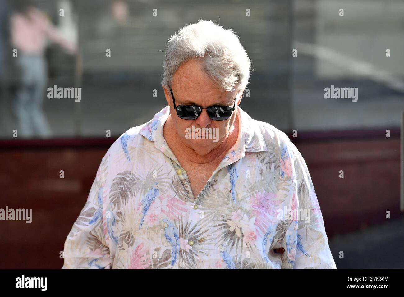 Peter Foster arrives at the Downing Centre District Court in Sydney ...