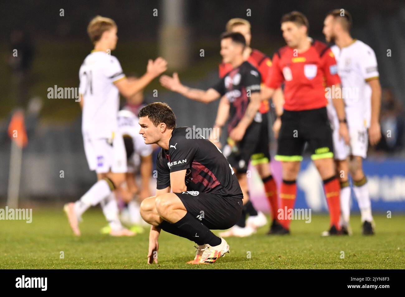 Curtis Good of Melbourne City after a draw with Macarthur FC during the ...