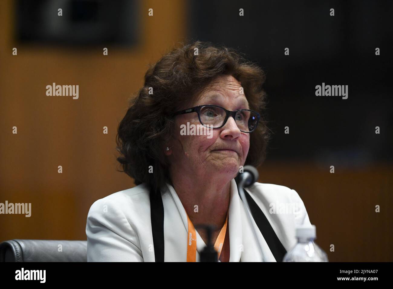 LPO Group Executive Director Angela Cramp appears before a Senate ...