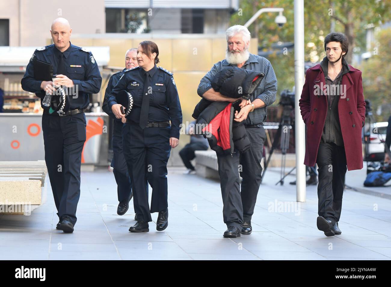 Partner of Senior Constable Lynette Taylor, Stuart Schultz (second ...