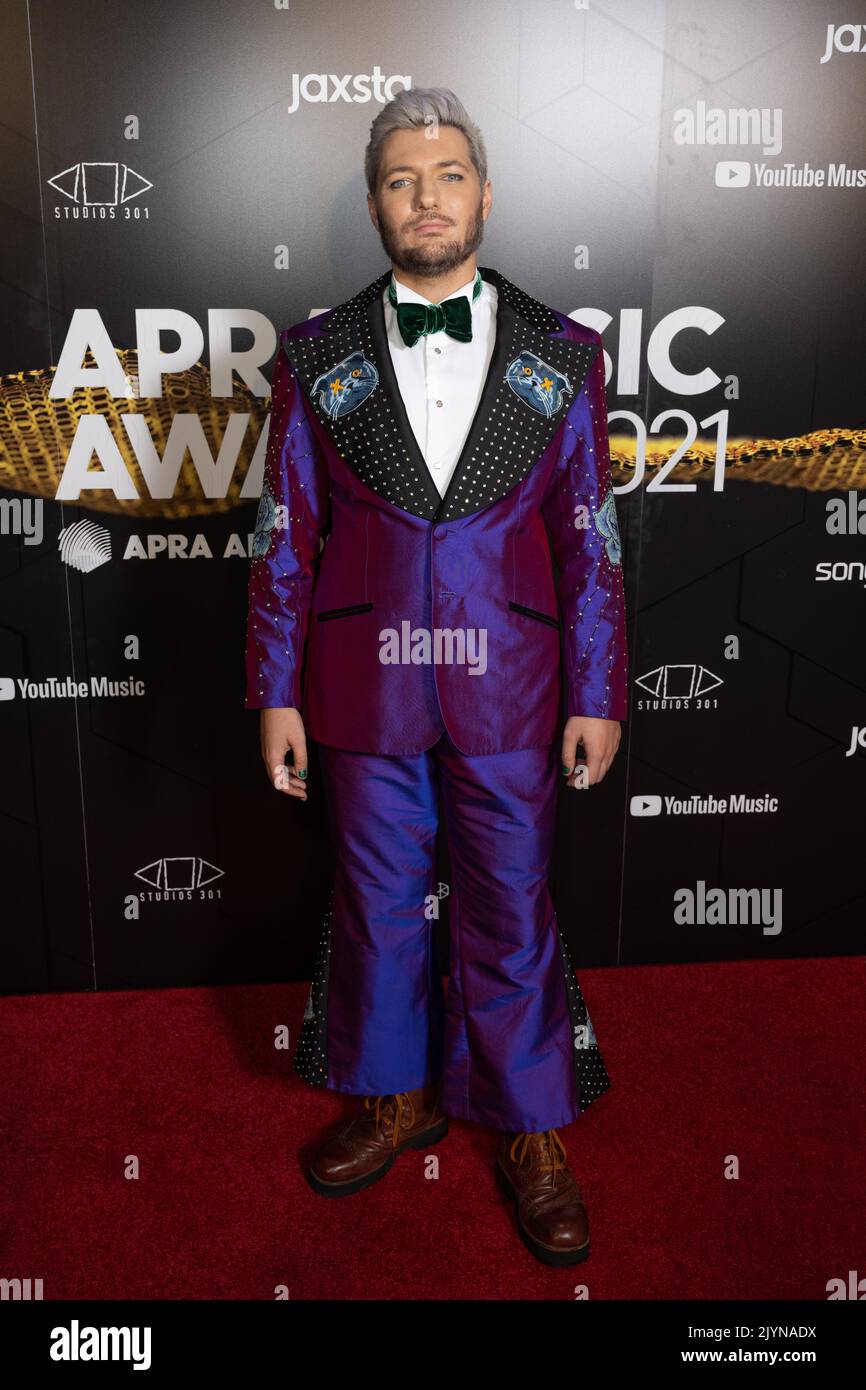 Jeremy Dillon attending The APRA Music Awards, in Sydney, Wednesday ...