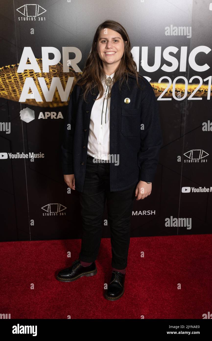 Alex Lahey attending The APRA Music Awards, in Sydney, Wednesday, April ...
