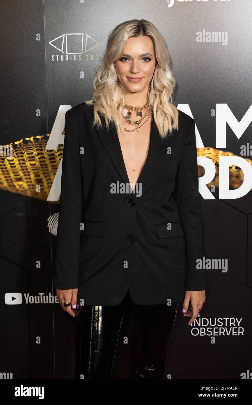 Aston attending The APRA Music Awards, in Sydney, Wednesday, April 28 ...