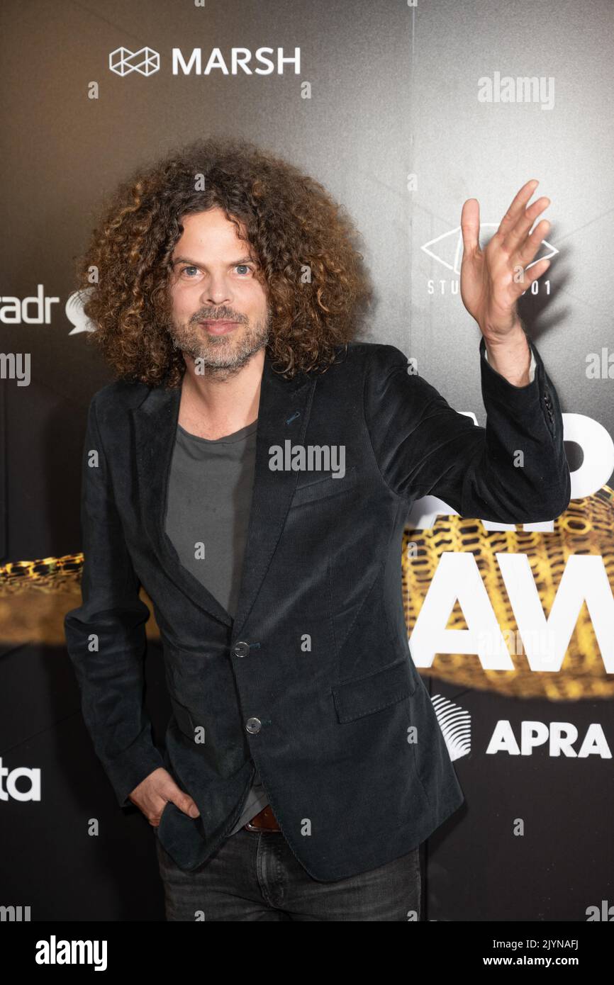Andrew Stockdale attending The APRA Music Awards, in Sydney, Wednesday ...