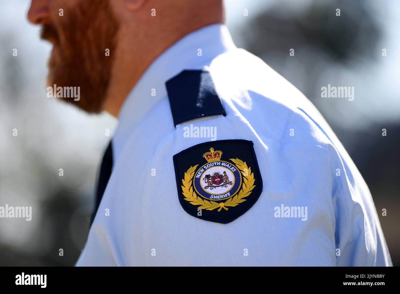 Probationary Sheriff’s Officers are seen during their attestation ...
