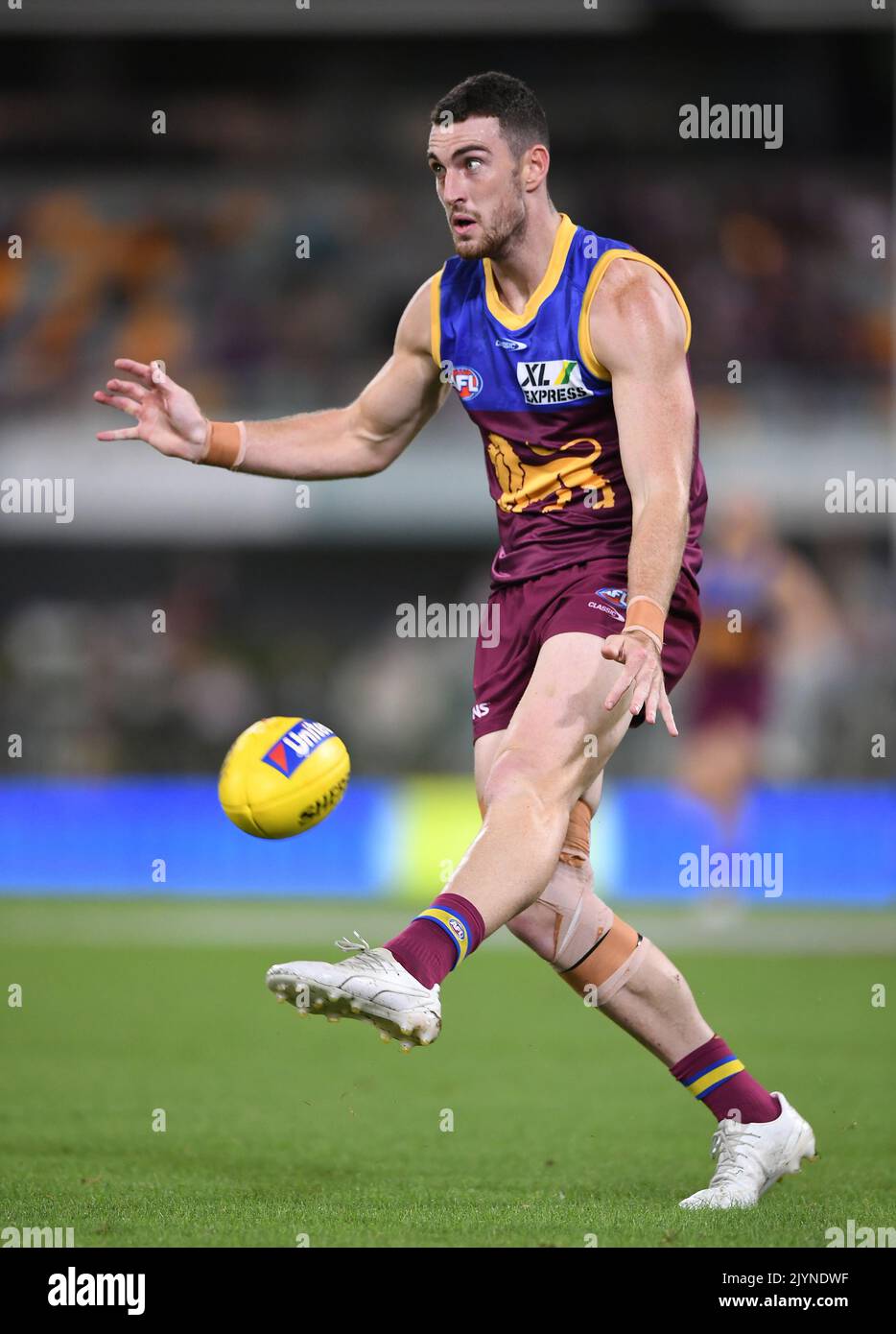 Daniel McStay of the Lions during the Round 7 AFL match between the ...