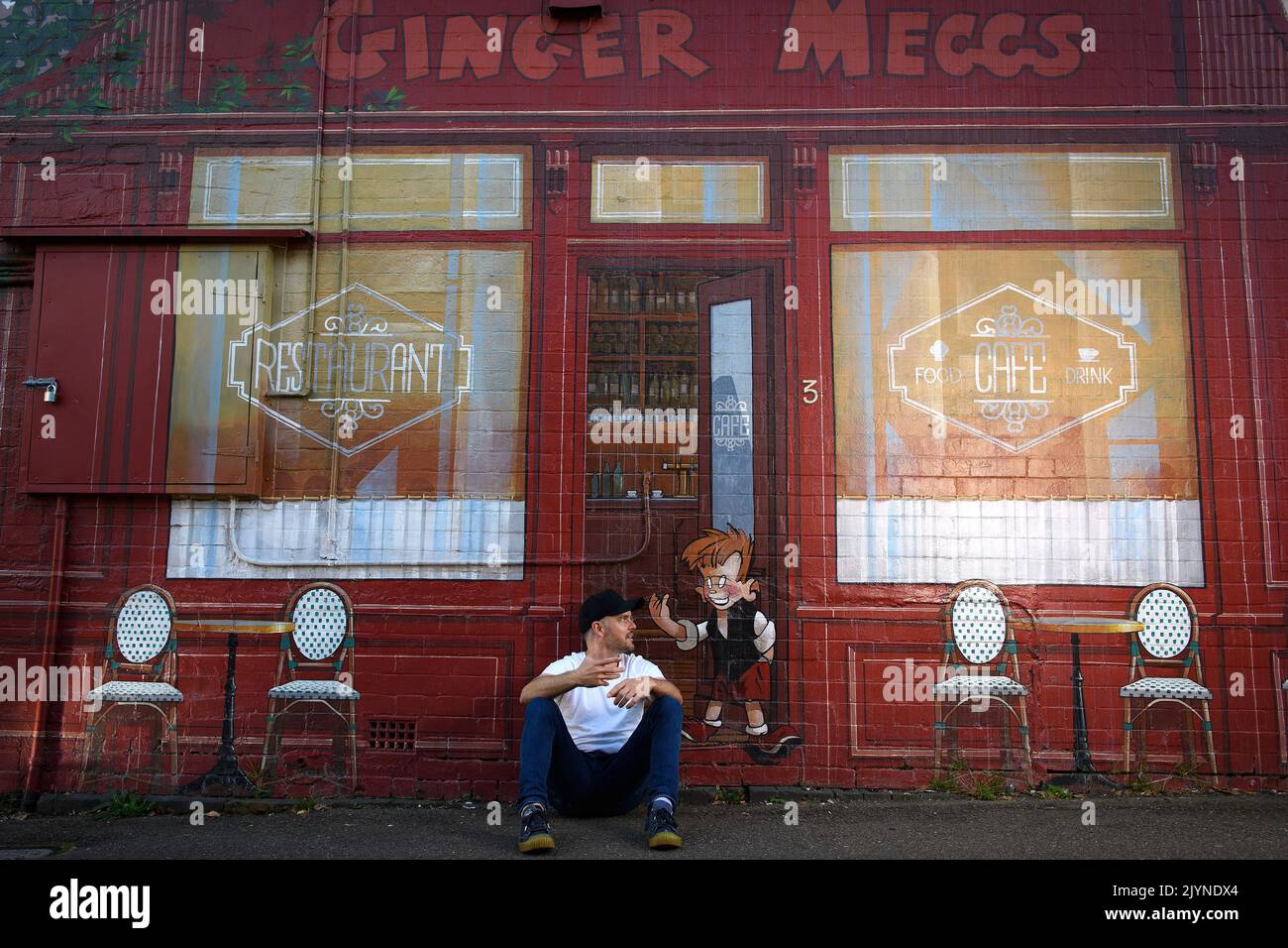 Author Tristan Bancks, the great-great nephew of Ginger Meggs creator ...