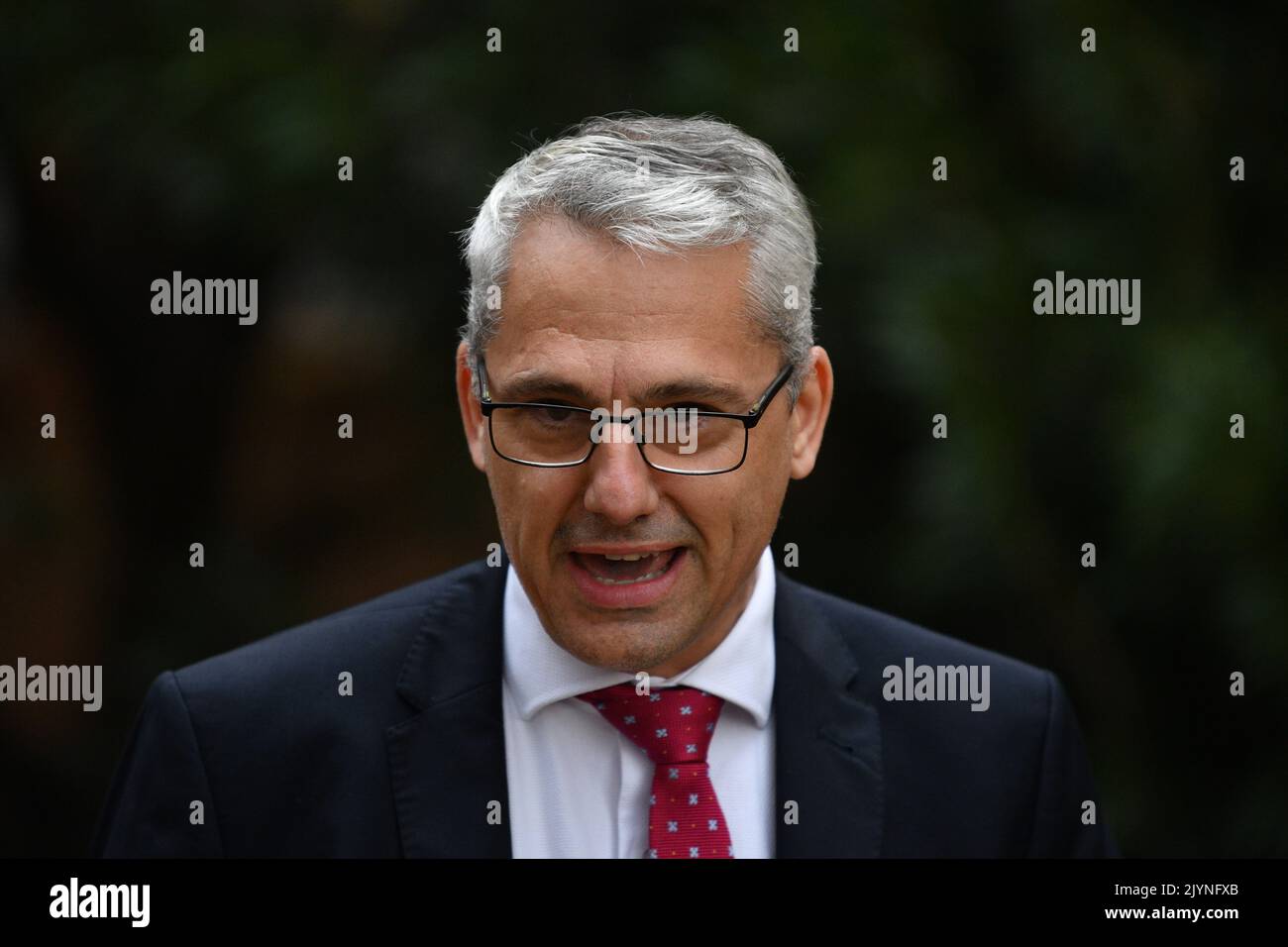 Acting Minister for Emergency Services Danny Pearson addresses the ...