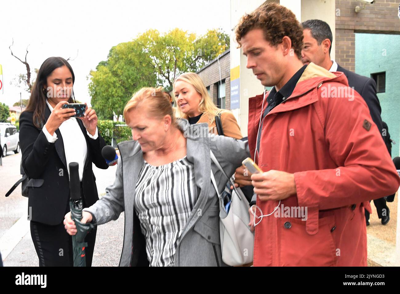 Dale Palmer leaves the Sutherland Local Court in Sydney, Wednesday, May ...