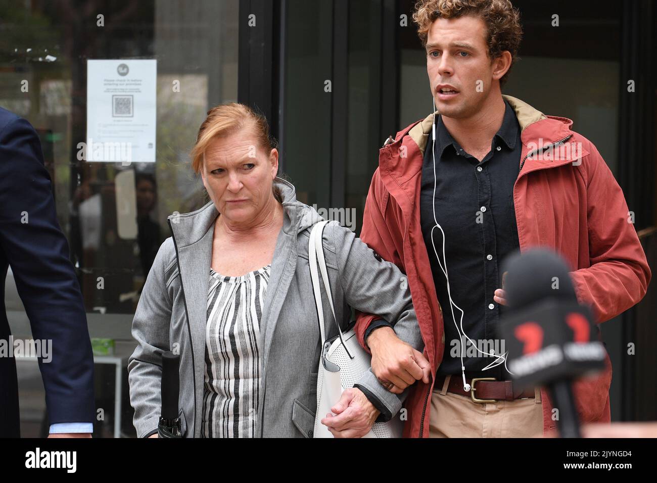 Dale Palmer leaves the Sutherland Local Court in Sydney, Wednesday, May ...
