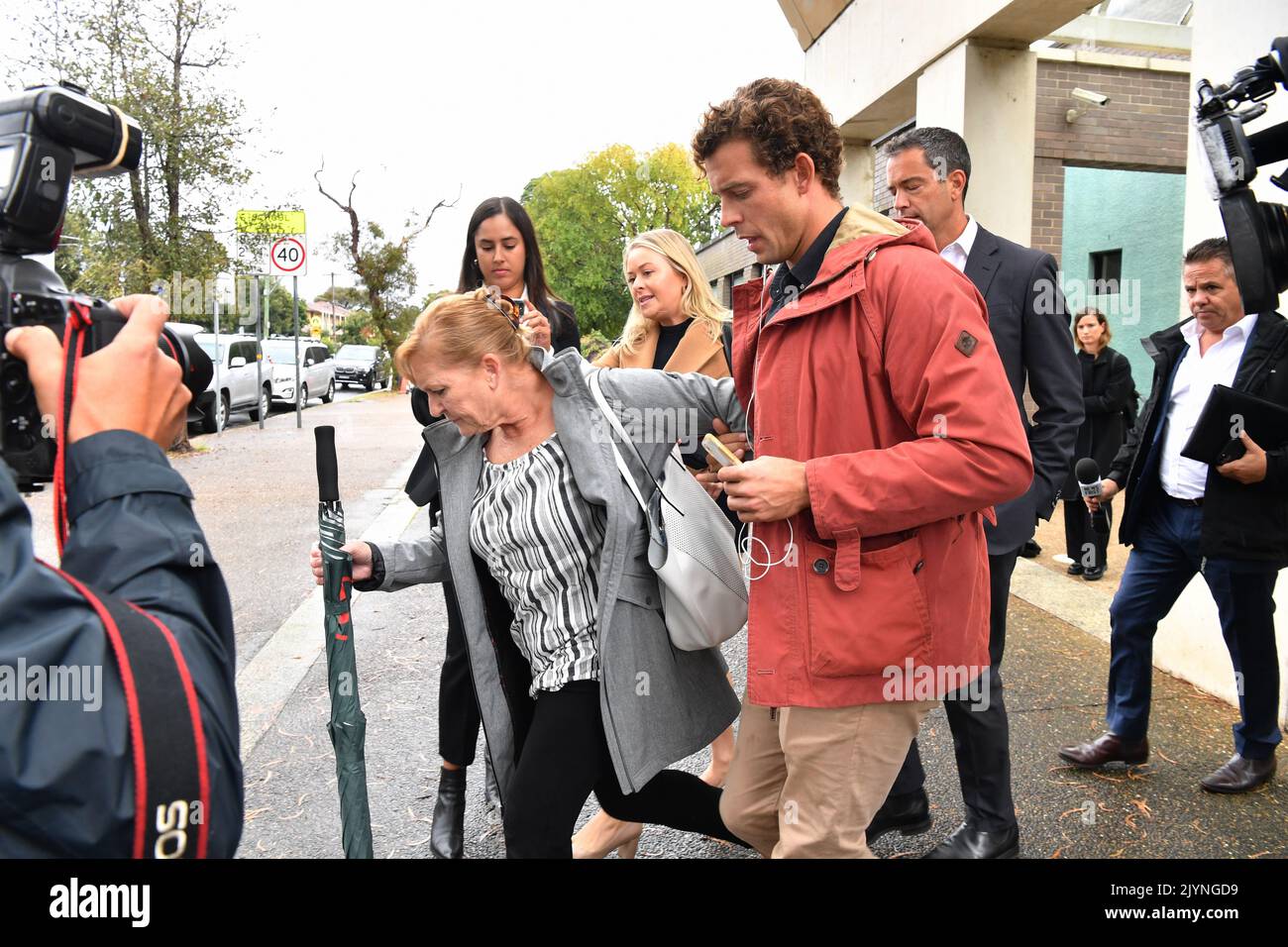 Dale Palmer leaves the Sutherland Local Court in Sydney, Wednesday, May ...