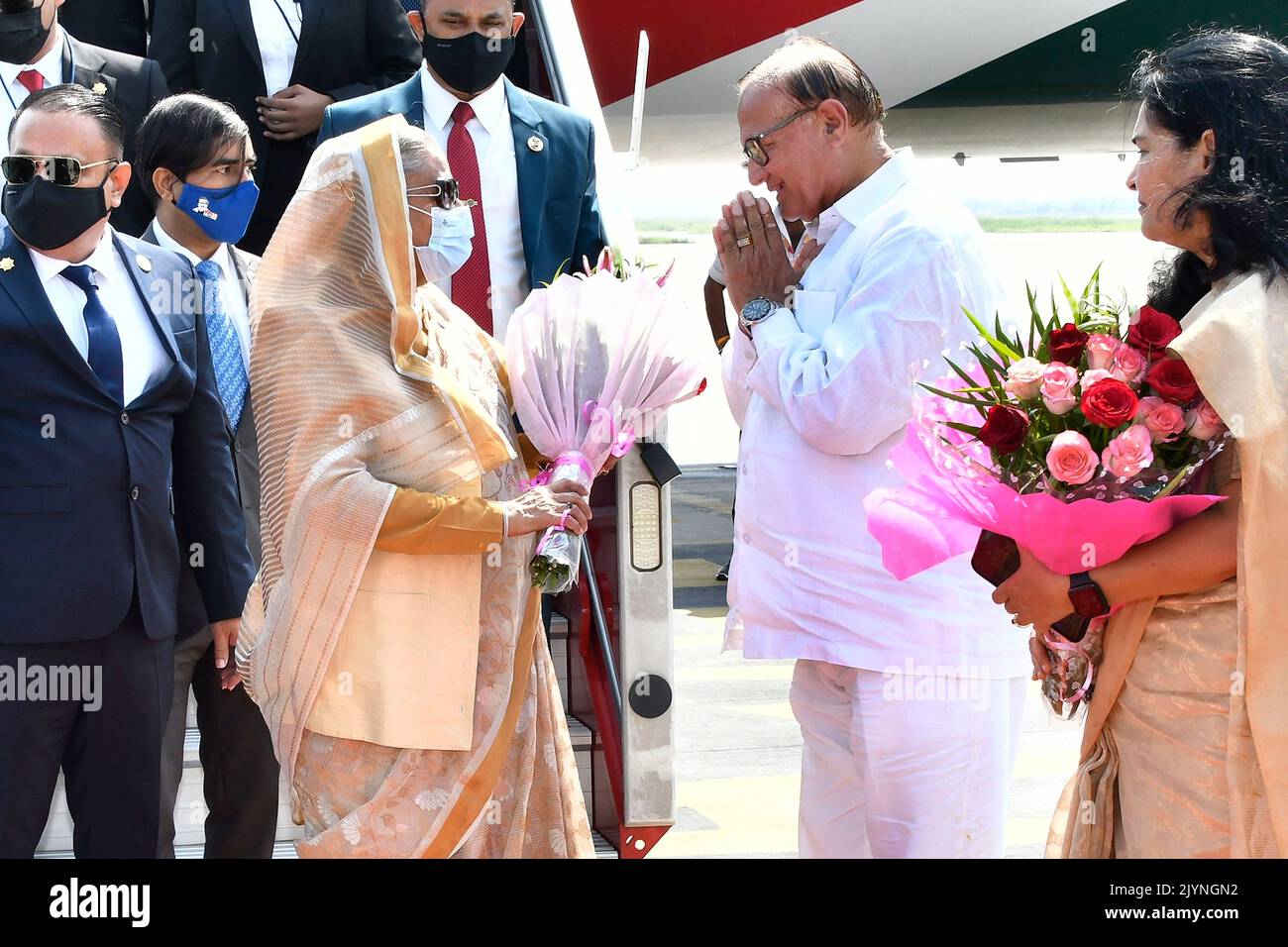 Jaipur, Rajasthan, India. 8th Sep, 2022. Bangladesh Prime Minister ...