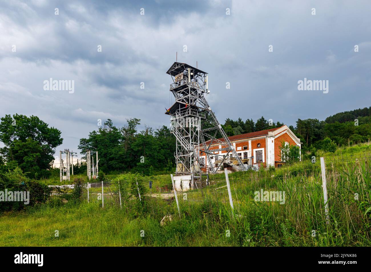 The Salt Mine of Slanic Prahova in Romania Stock Photo - Alamy