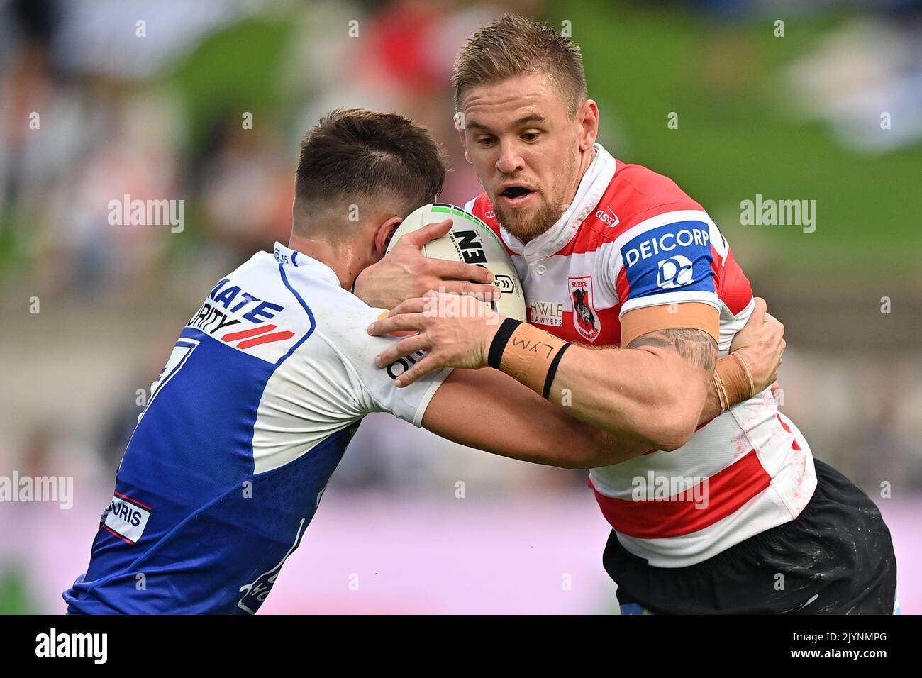 Matt Duffy of the Dragons during the Round 9 NRL match between the St ...