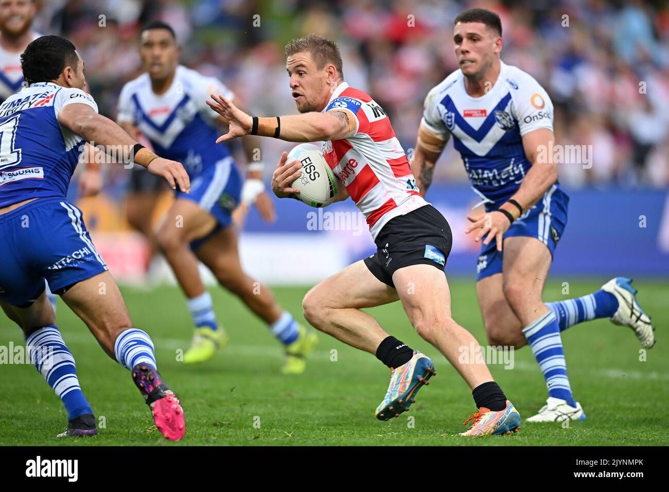Matt Duffy of the Dragons during the Round 9 NRL match between the St ...