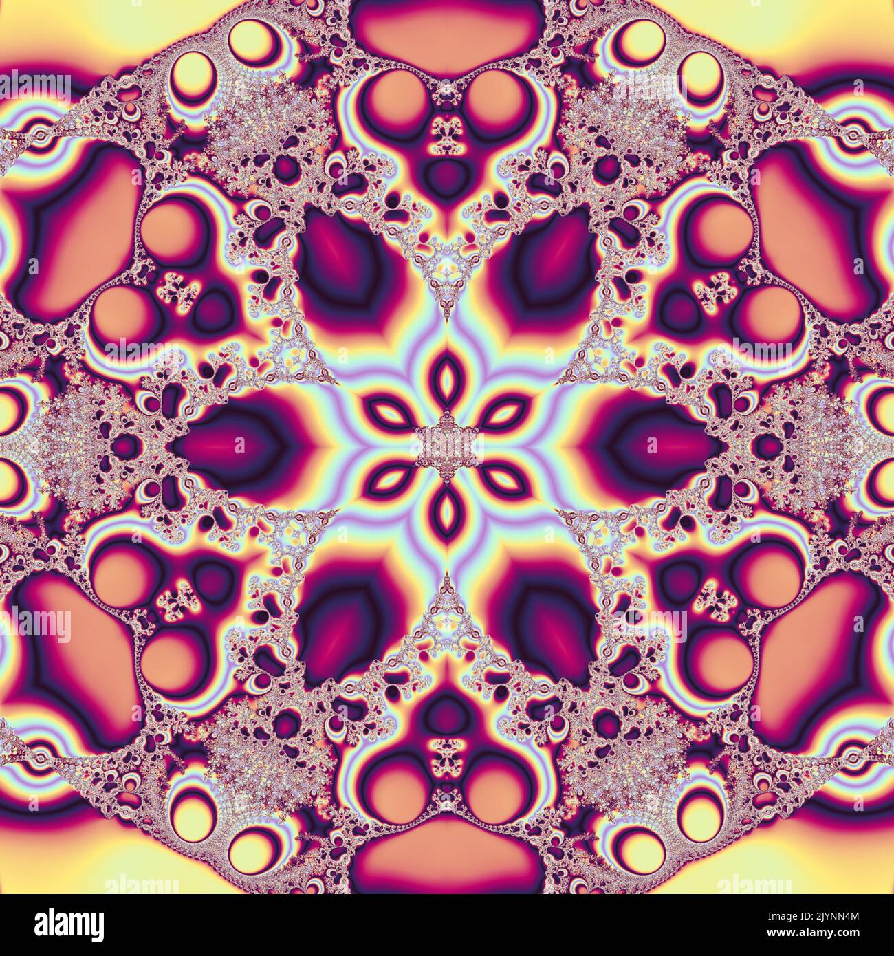 Abstract Computer generated Fractal design. A fractal is a never-ending ...