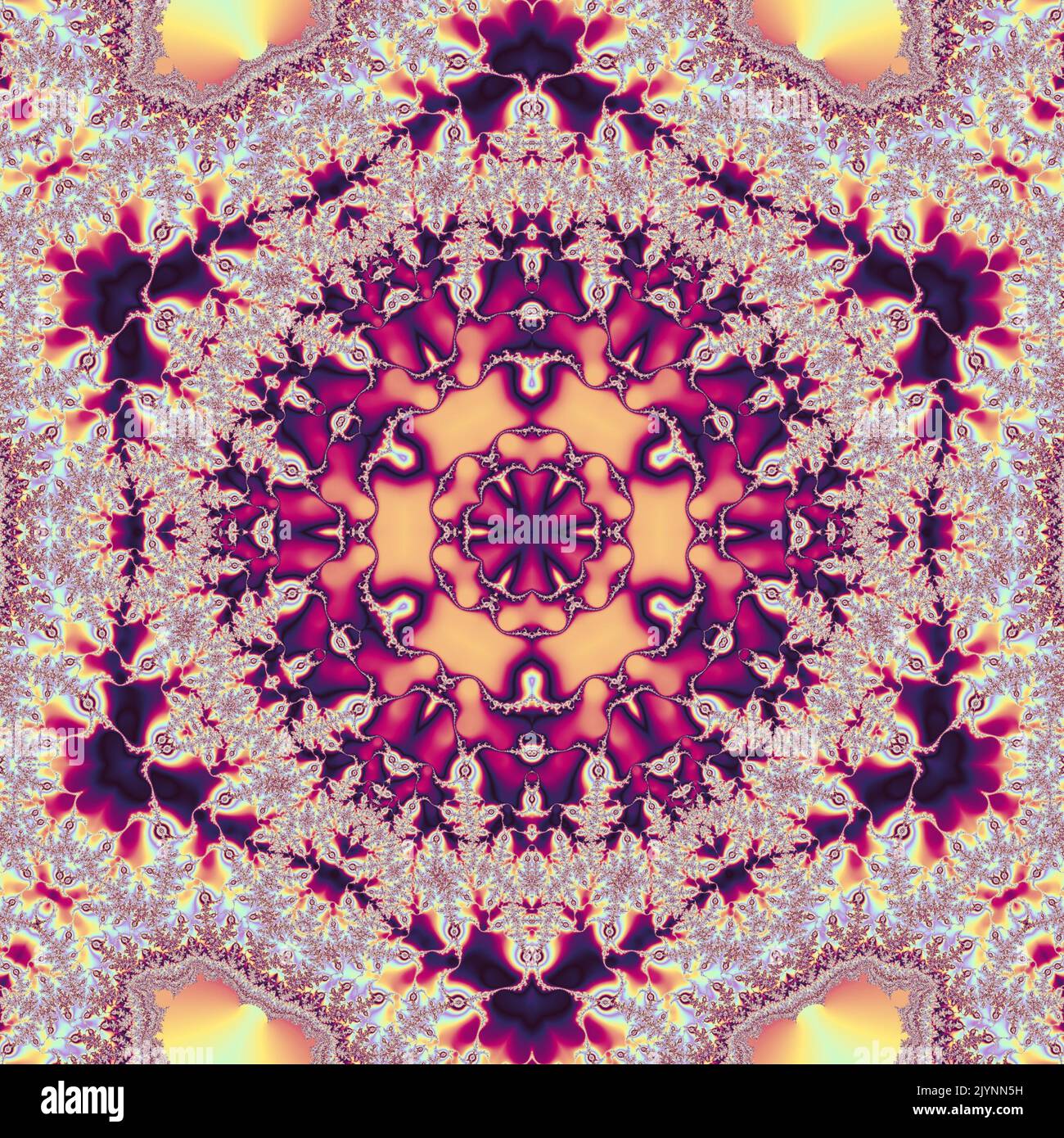 Abstract Computer generated Fractal design. A fractal is a never-ending ...