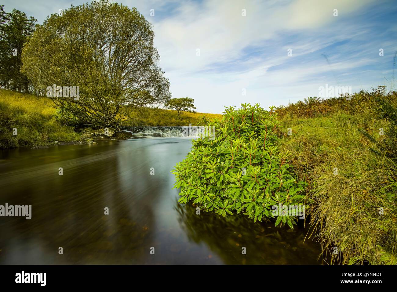 River Lussa, at Inverlussa, on the island of Jura, Scotland Stock Photo ...