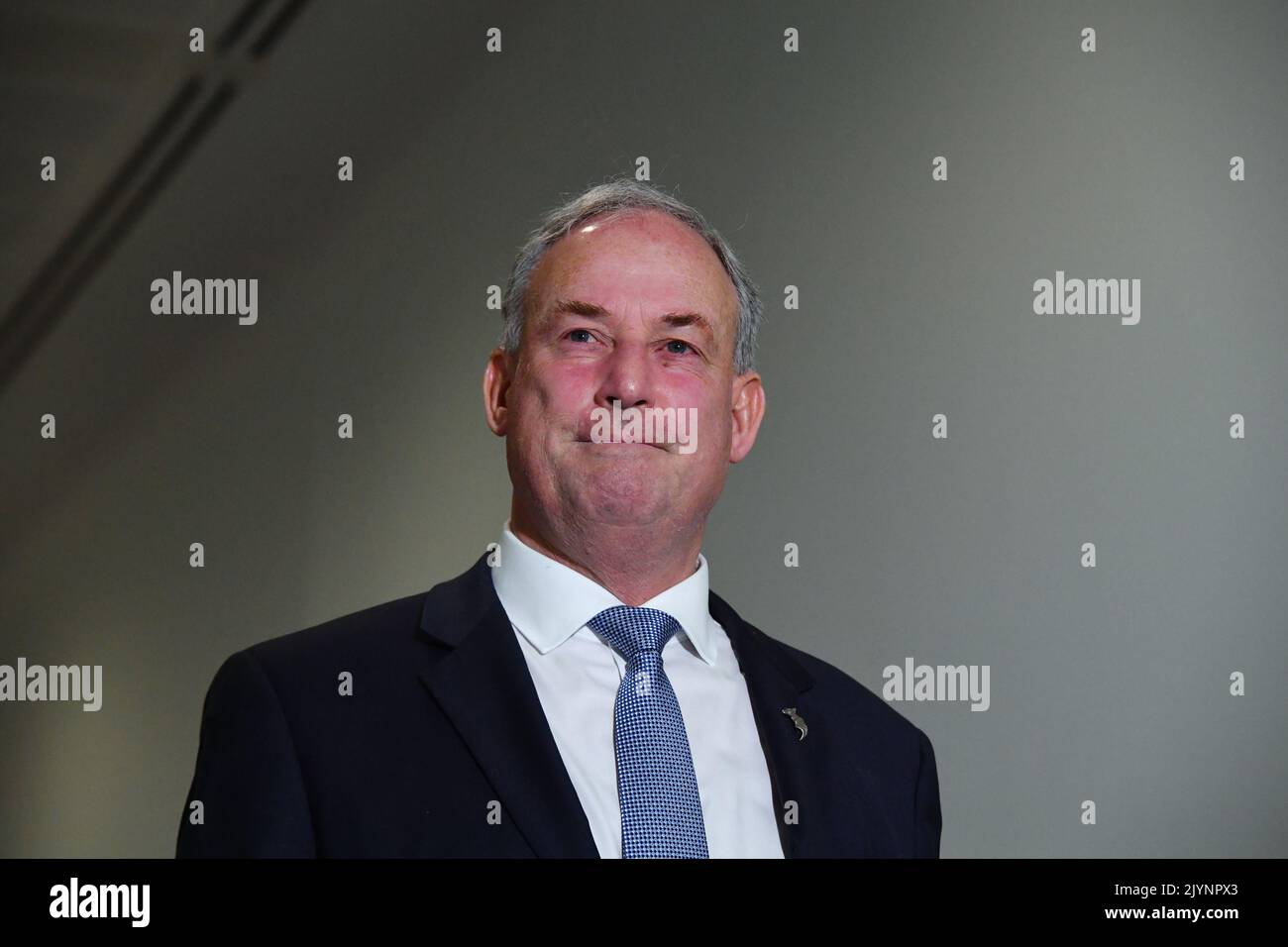 Minister for Aged Care Services Richard Colbeck at a press conference ...