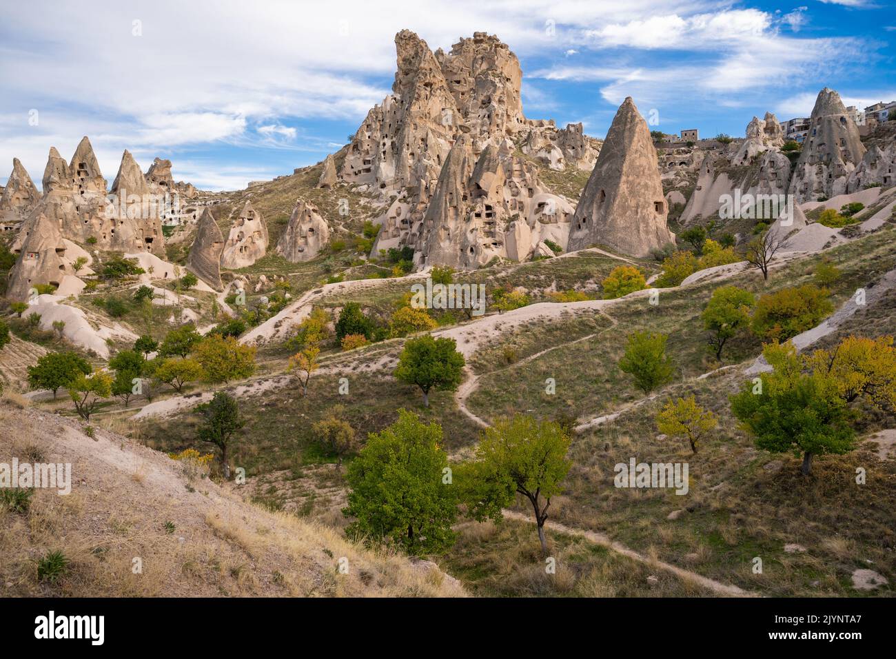 beautiful mountain scenery of Cappadocia Stock Photo - Alamy