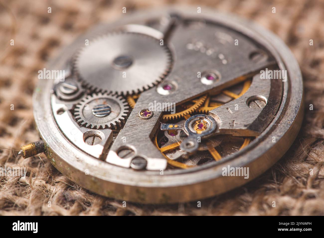 Macro shot mechanical watch mechanism hi-res stock photography and ...