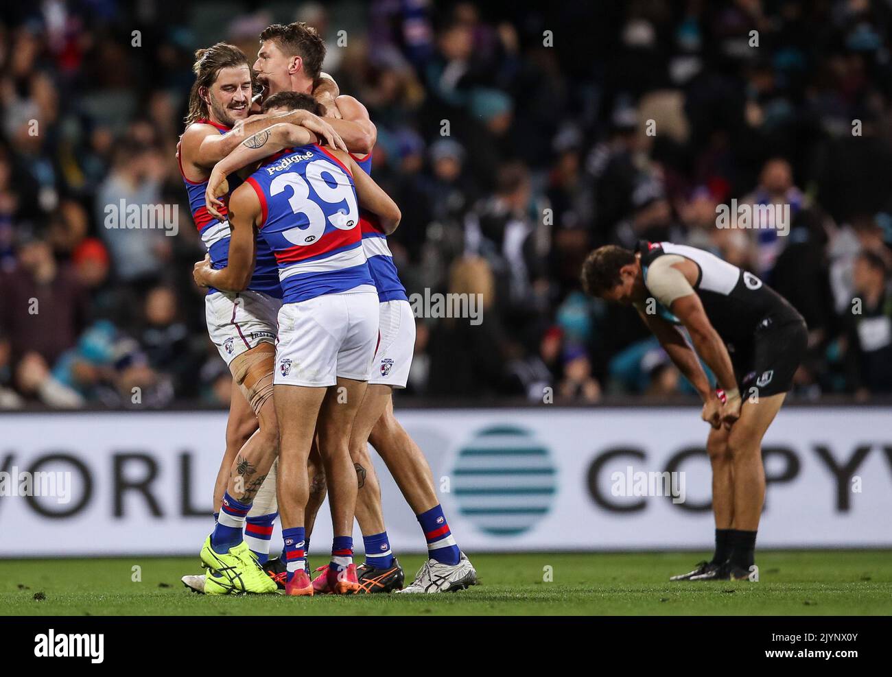 Josh Bruce, Jason Johannisen, Tom Liberatore and Jordon Sweet of the ...