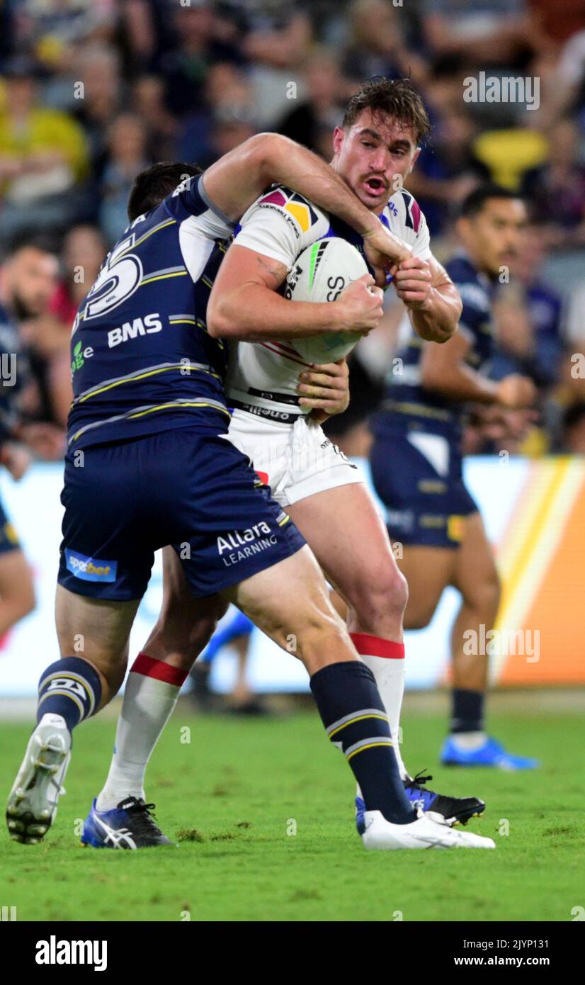 Knights Connor Watson during the Round 11 NRL match between the North ...