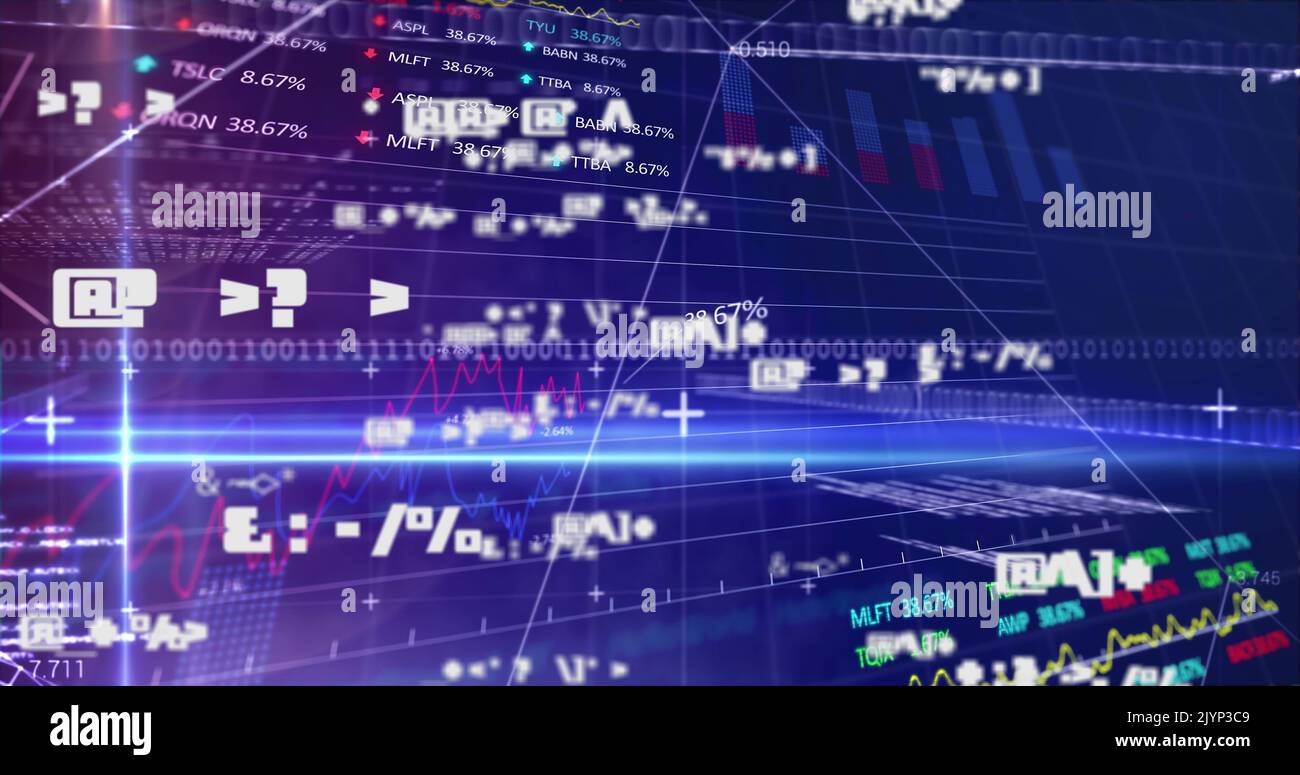 Image digital processing financial data hi-res stock photography and ...