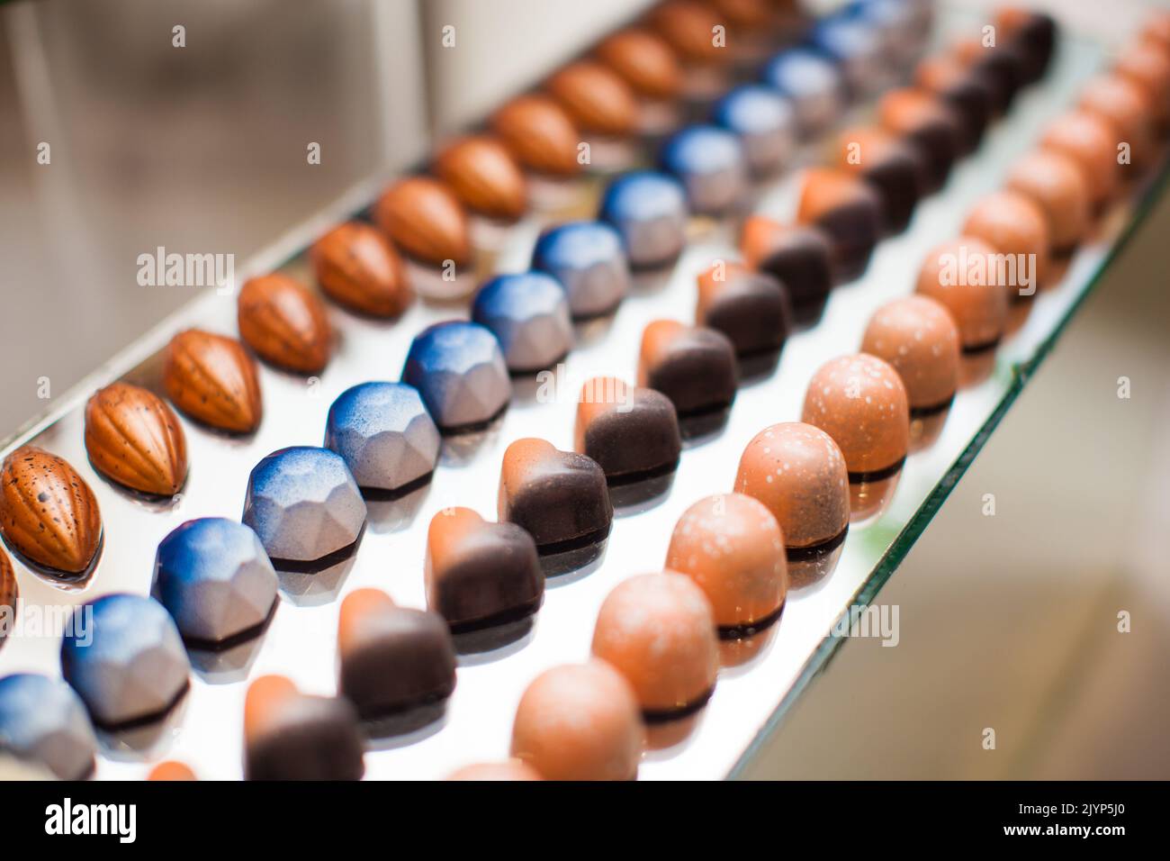 candy bar sweets on the table, celebration Stock Photo - Alamy