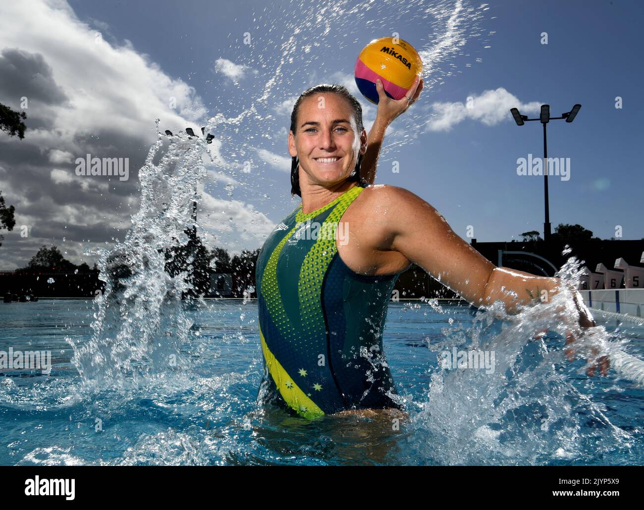 Bronwen Knox, who will be competing at her fourth Olympics is seen ...