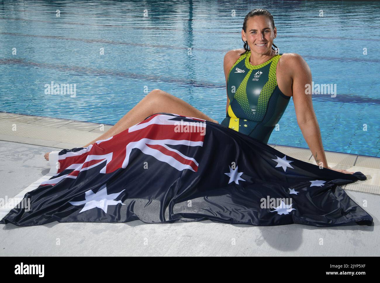 Bronwen Knox, who will be competing at her fourth Olympics is seen ...