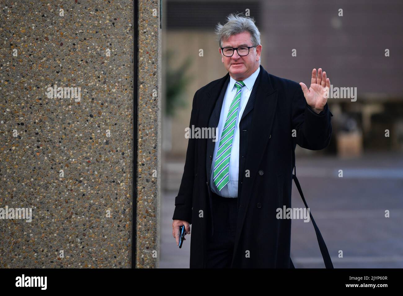 Stephen Barrett seen outside the Supreme Court in Sydney, Monday, May ...