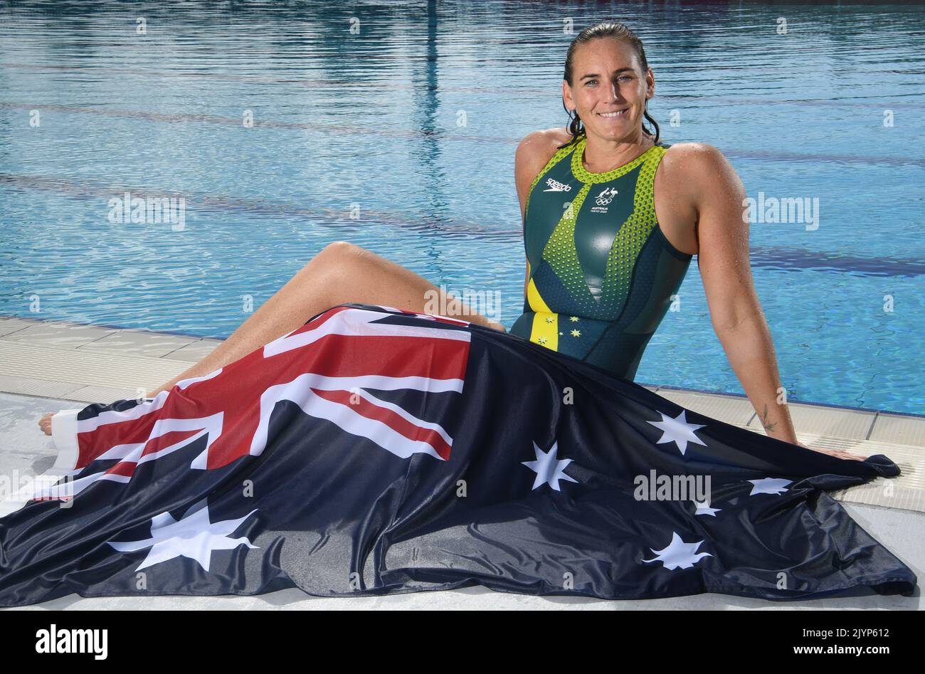 Bronwen Knox, who will be competing at her fourth Olympics is seen ...