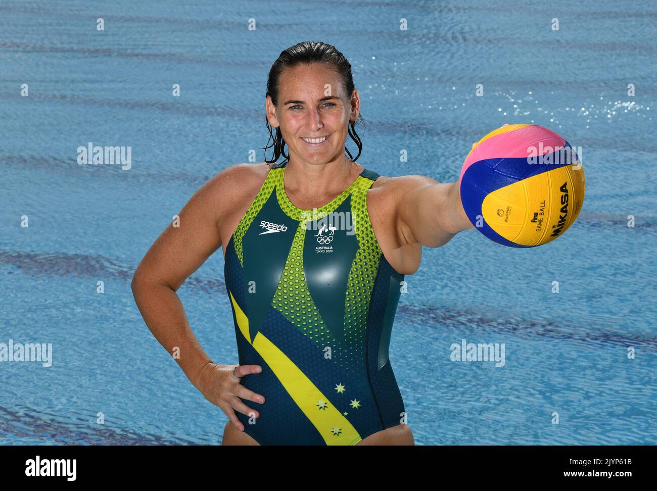 Bronwen Knox, who will be competing at her fourth Olympics is seen ...