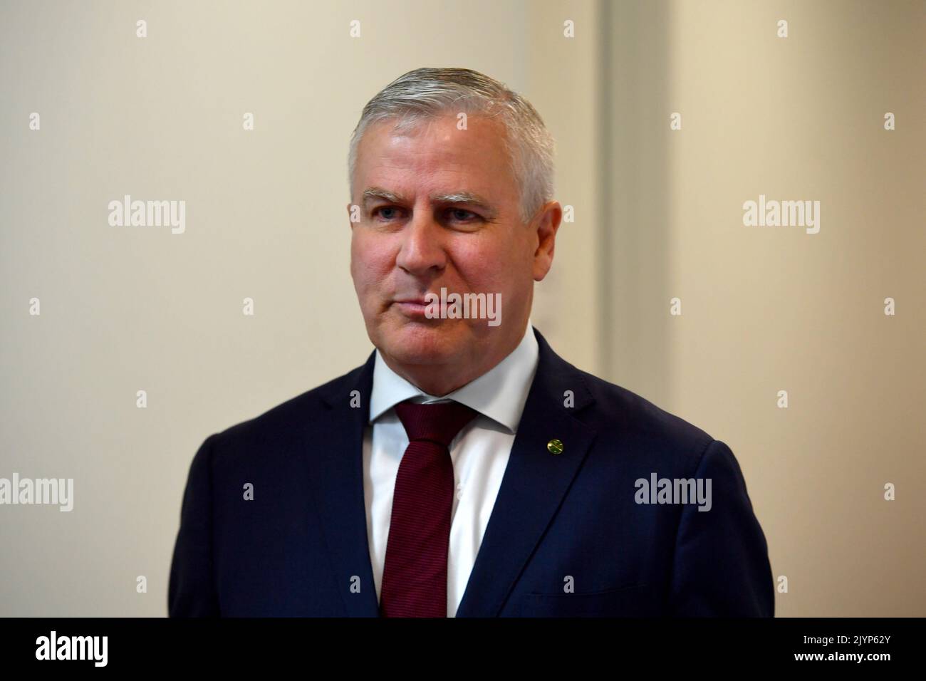 Deputy Prime Minister Michael McCormack at a press conference at ...