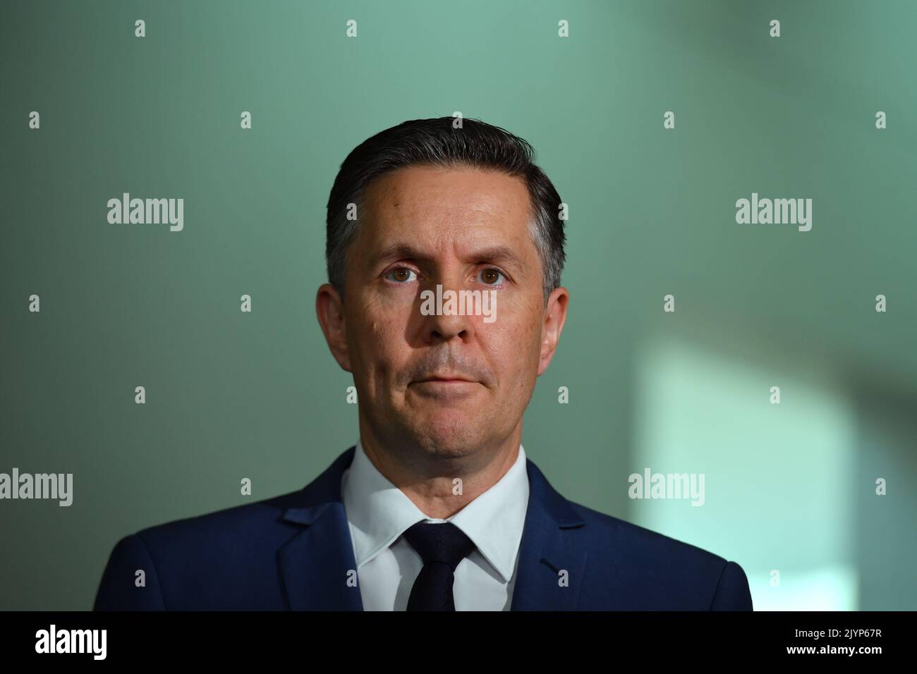 Shadow Minister for Health Mark Butler at a press conference at ...
