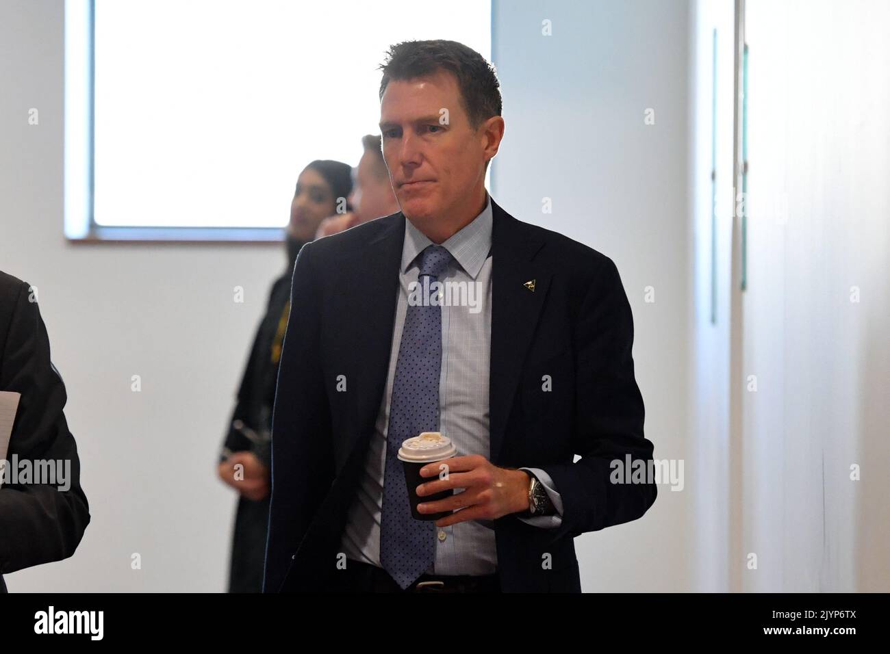 Minister for Industry Christian Porter arrives for a television ...