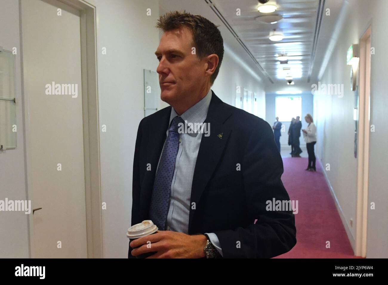Minister for Industry Christian Porter arrives for a television ...