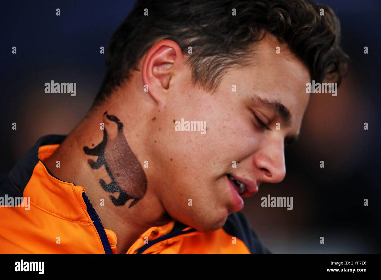 Monza, Italy. 08th Sep, 2022. Lando Norris (GBR) McLaren - badger ...